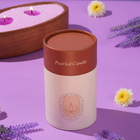 Purple Haze - 19 OZ Gift Box + Essential Oil – Vibes Pearled Candle